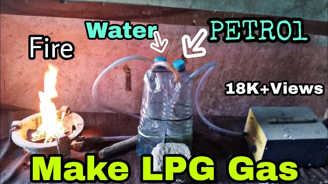 How to make LPG Gas | Make LPG Gas at home | Gas making process at home ...