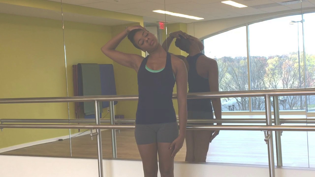 Release Neck Tension | Quick Stretch with Relevé Body - YouTube