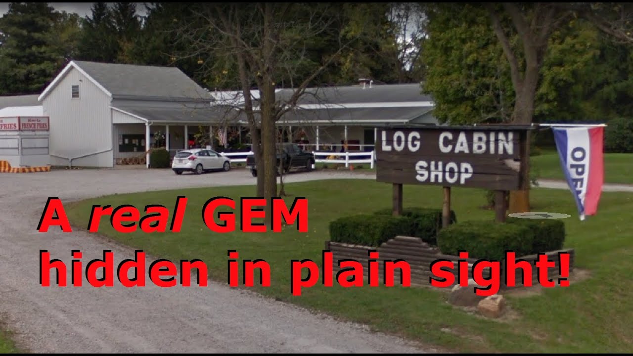 Log Cabin Gun-Smithing Shop - YouTube