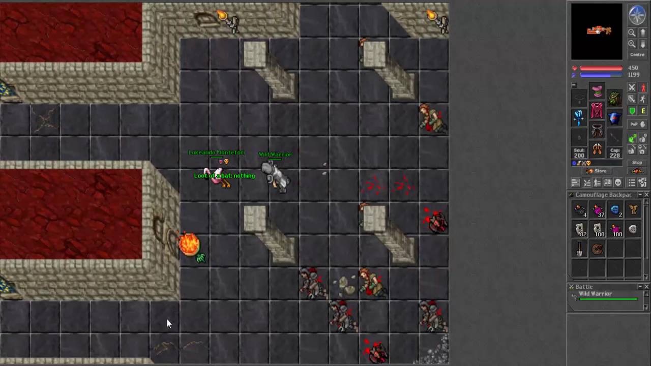 TIBIA 160 KNIGHT AFK??? (Lokeando Mas) - YouTube