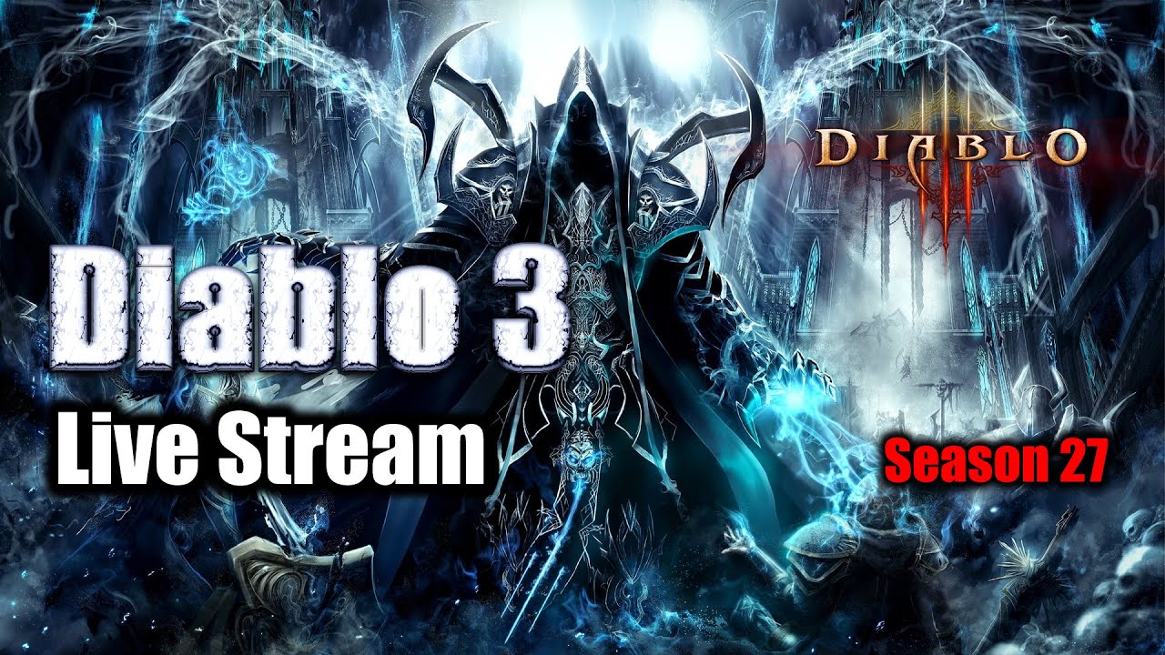 [Live Replay: Diablo 3] Trag'Oul Necro Farming for Recipes and More ...