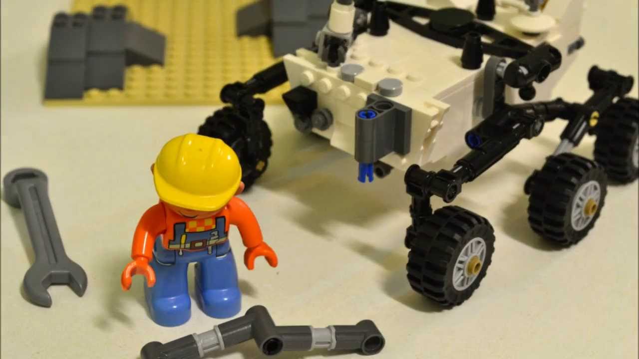 Lego #21104 Mars Rover Curiosity timelapse build, featuring Bob the ...