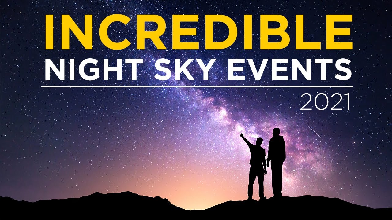 Incredible Night Sky Events - 2021 - YouTube