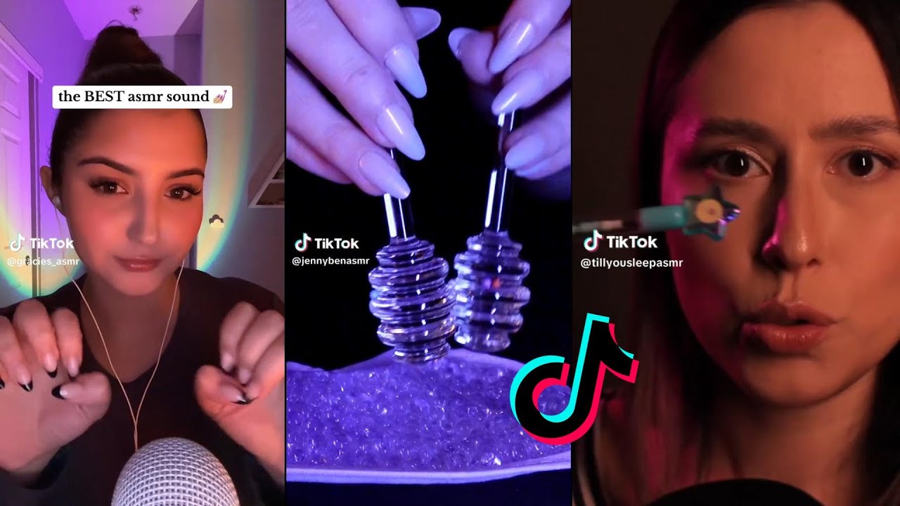 ASMR TikToks || TIKTOK Compilation || Part 12 || RELAX - YouTube