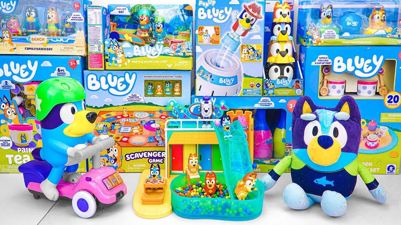 125 Minutes of Satisfying ASMR Unboxing | Adorable Bluey Toys ...