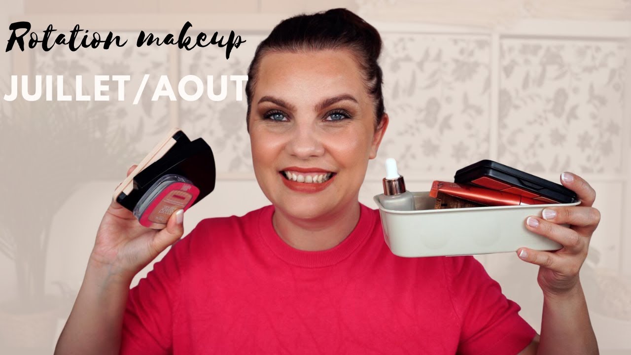 ROTATION ET PROJET PAN MAKEUP JUILLET/AOÛT 2023 - YouTube