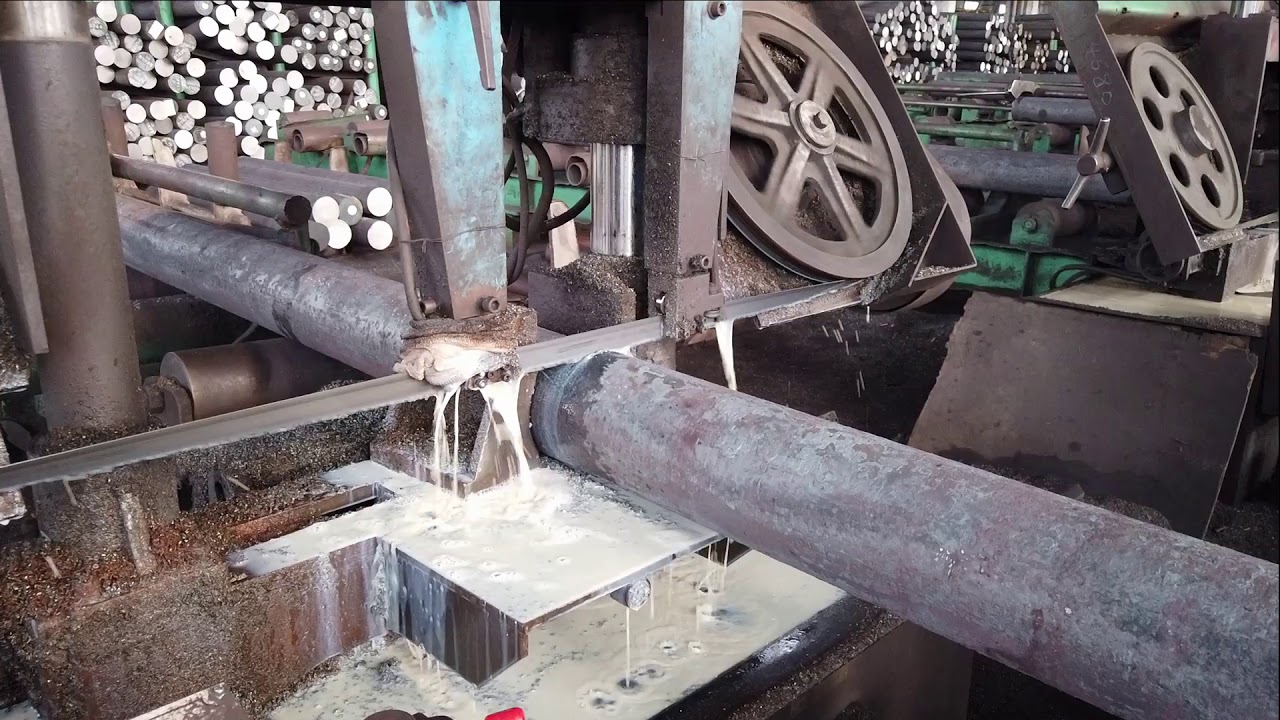 Seamless Pipe Manufacruring Process Cut Steel Billet - YouTube