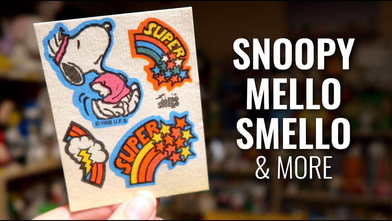 Snoopy Mello Smello Stickers & More from Cheerios - Snoopy Finds ...