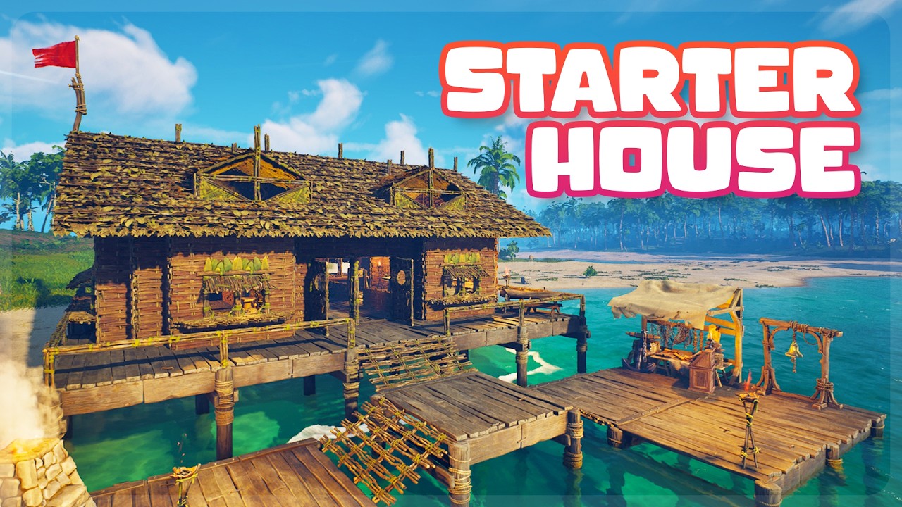 How to Build the Perfect Starter House | Windrose - YouTube