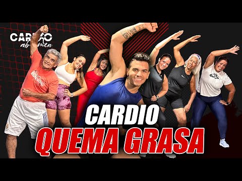 RUTINA DE CARDIO PARA ADELGAZAR TODO EL CUERPO | CARDIO QUEMAGRASA SIN SALTOS