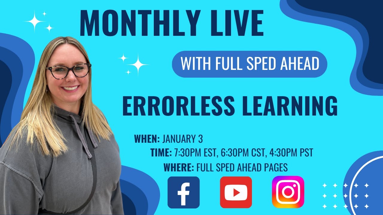 Errorless Learning - YouTube