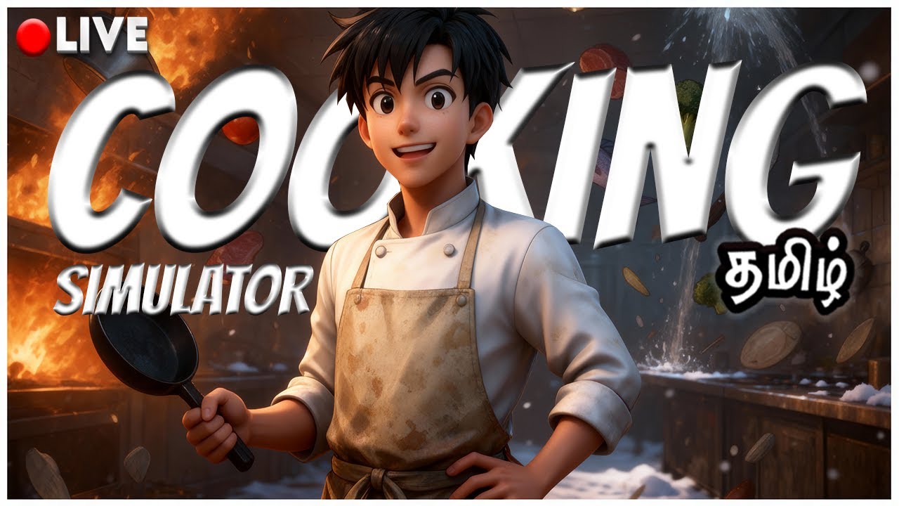 Cooking Simulator Live in Tamil | Welcome to Maaran Parotta Kadai ...