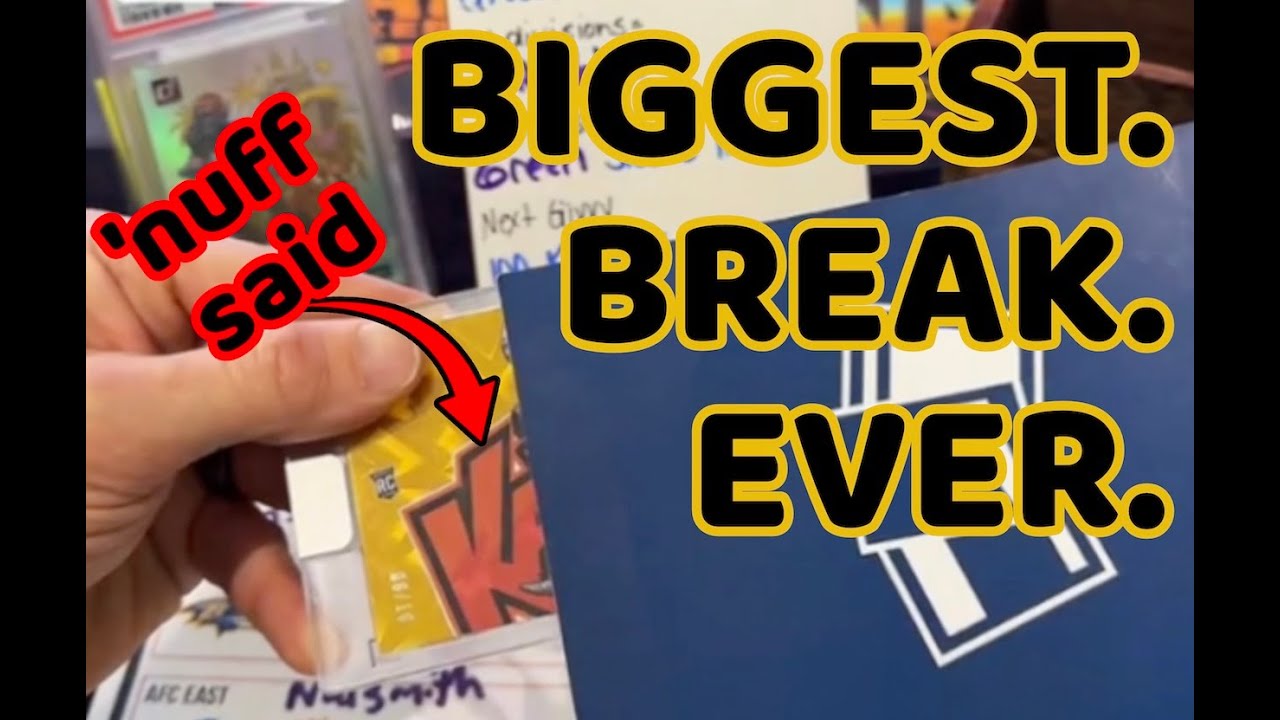 The Biggest Break Ever is GOLDEN! ($750 Full Break) #cards #panini # ...