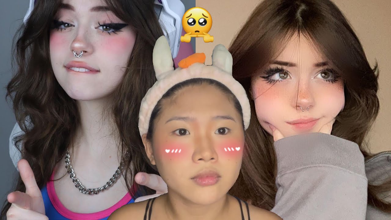 I FOLLOWED HANNAH OWO E-GIRL MAKEUP! - YouTube