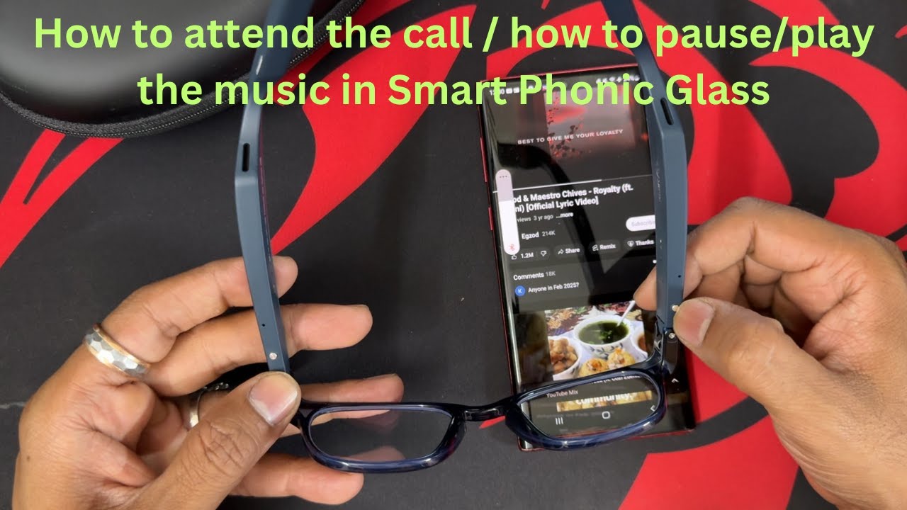 Lenskart Phonic SmartGlasses Functions & Buttons explained - YouTube