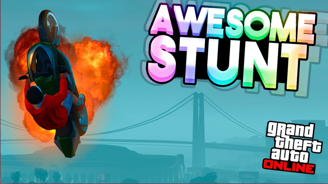 AN EPIC STUNT!! | LONG SLIDE in GTA 5 | GTA V Online | pabloskyto13 ...