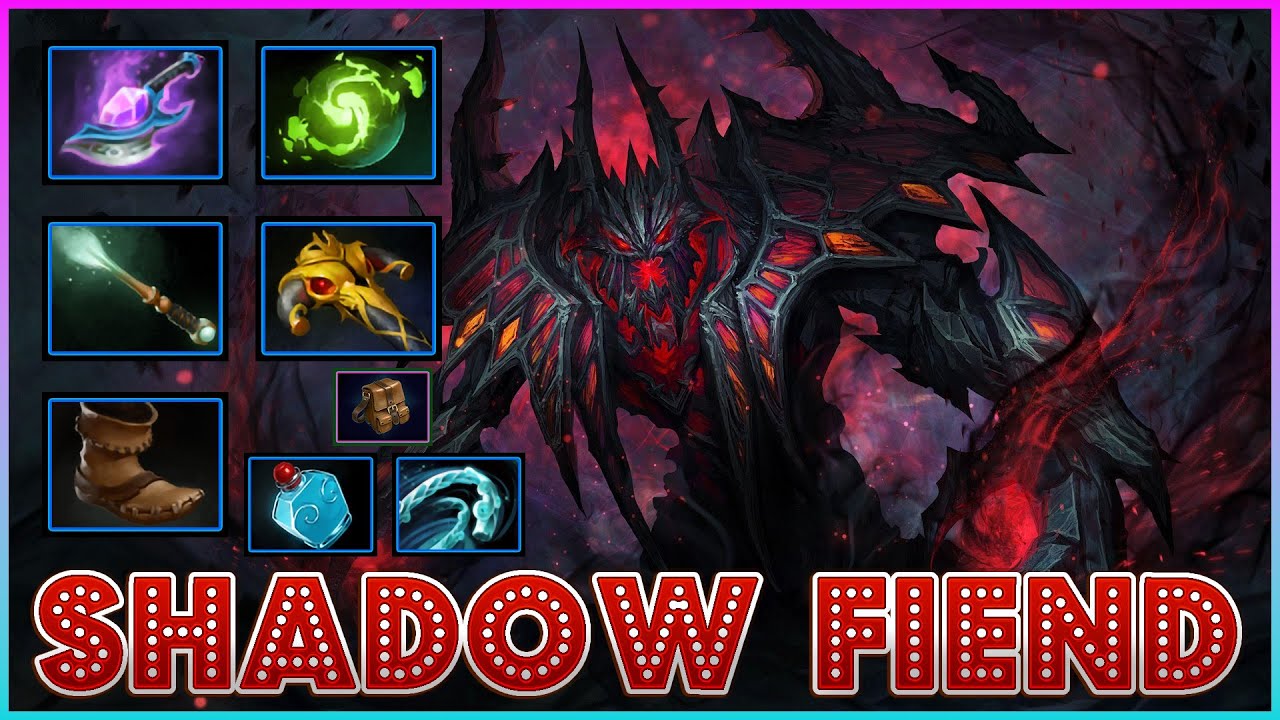 Shadow Fiend - Dota 2 Gameplay [Pro League] - YouTube