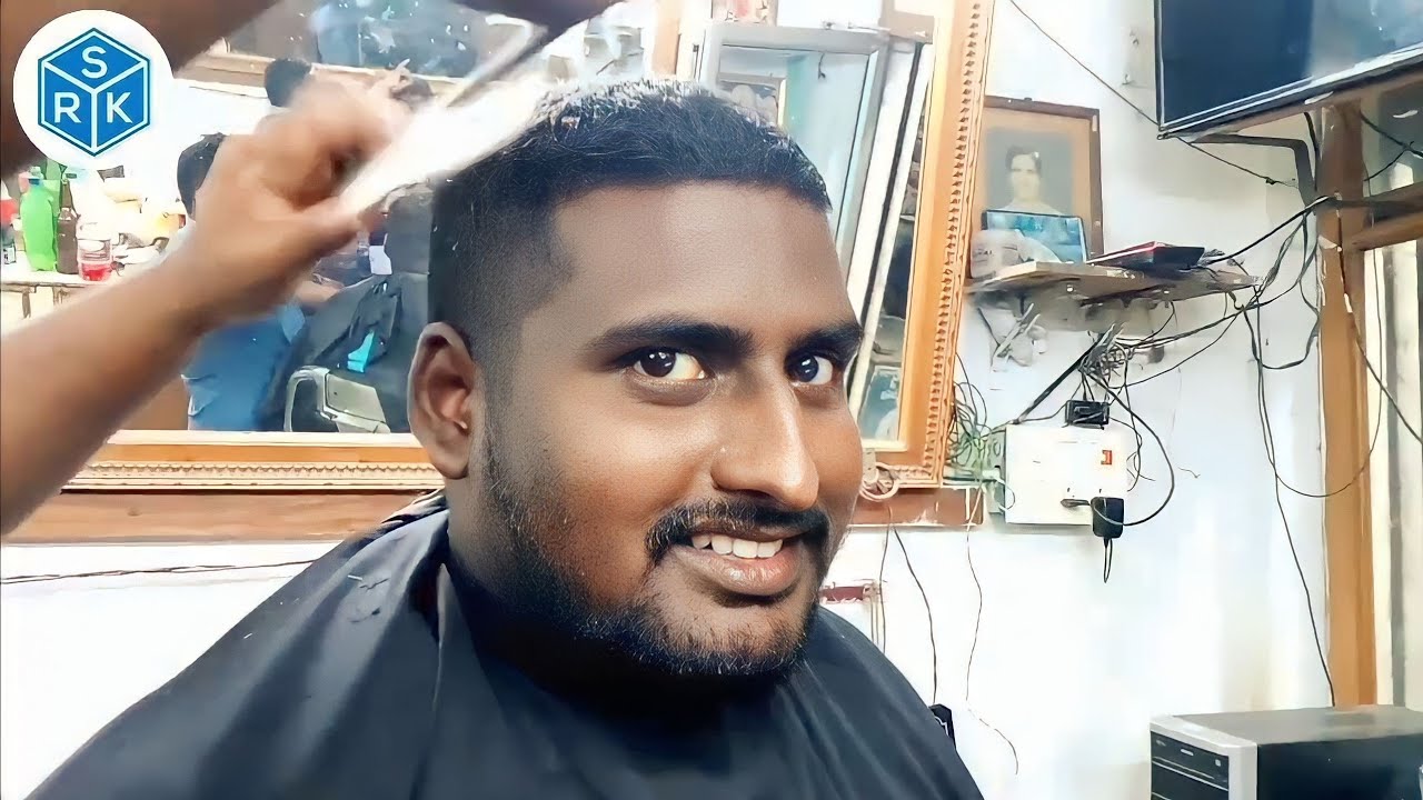 bazz haircutting step by step tutorial in srk telugubarber ||asmr|| # ...