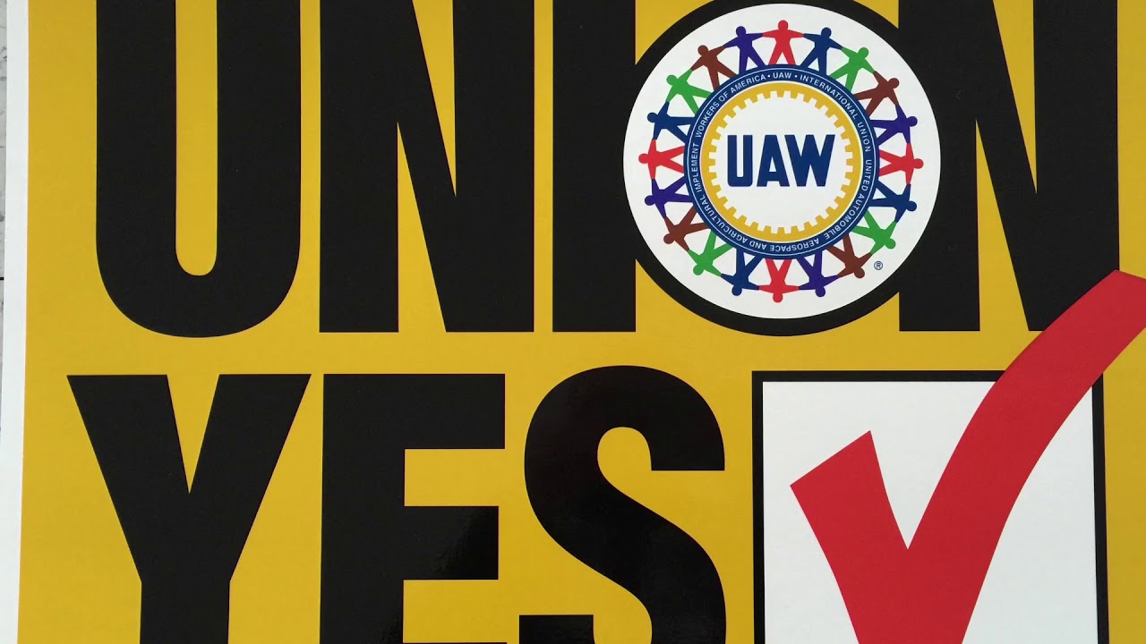 UAW Region 8 supports VW Workers - YouTube
