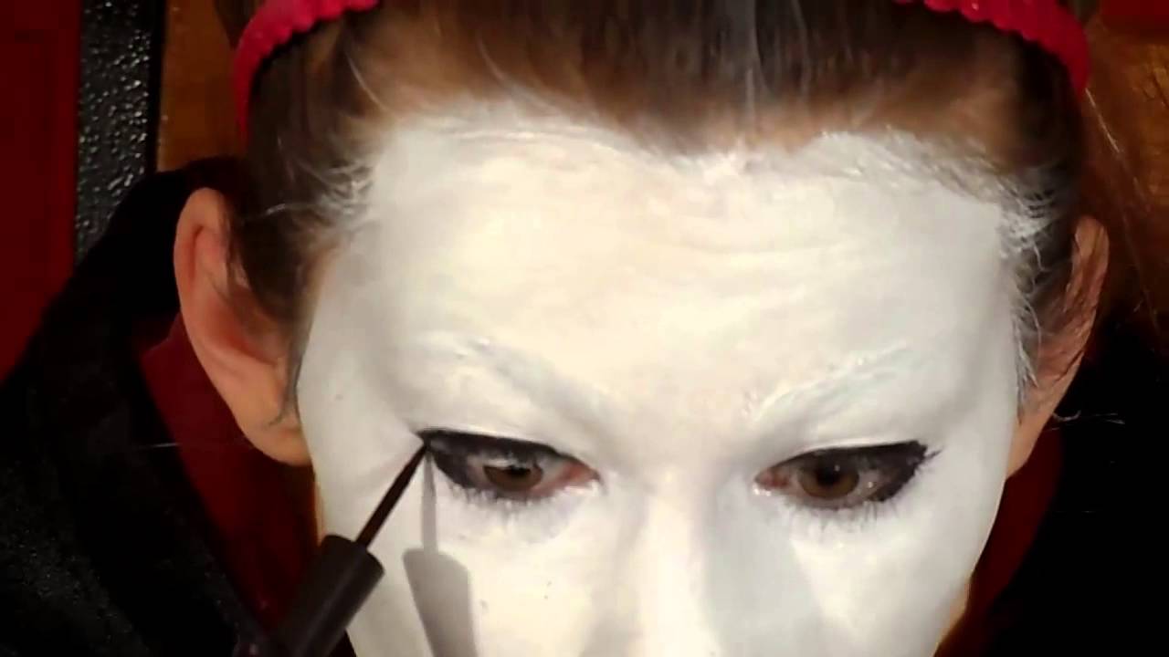 Geisha makeup tutorial - YouTube