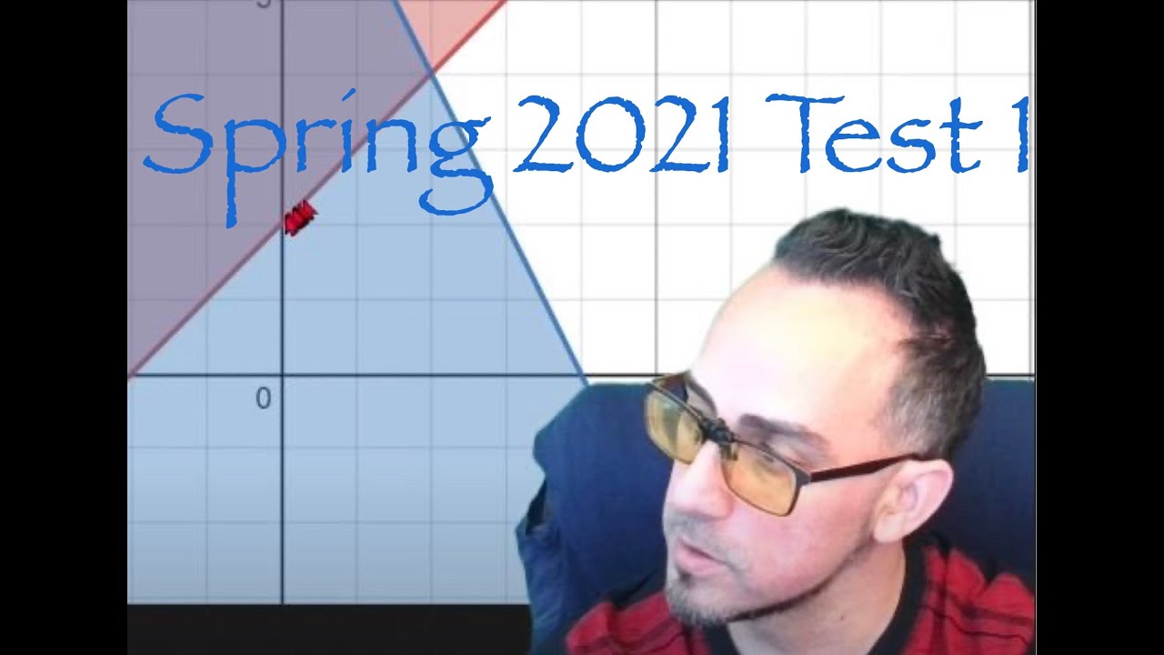 Test 1 Spring 2021 - Finite Math - YouTube