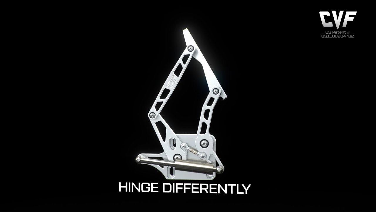 CVF Racing Billet Hood Hinges Review and Installation - YouTube