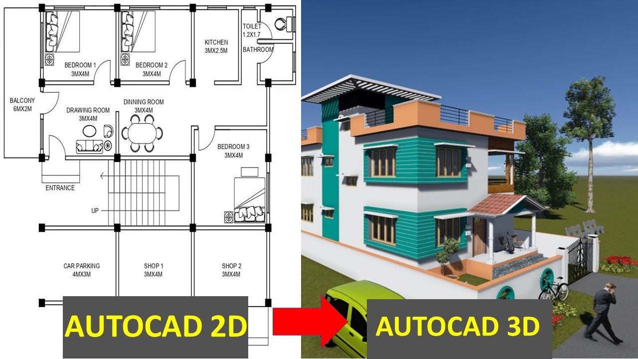 AUTOCAD 3D INTRODUCTION II ENGLISH II Free Cad classes II RAS CAD - YouTube