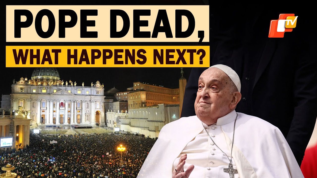 Pope Francis Dies At 88; Here’s What Happens Next In The Vatican - YouTube
