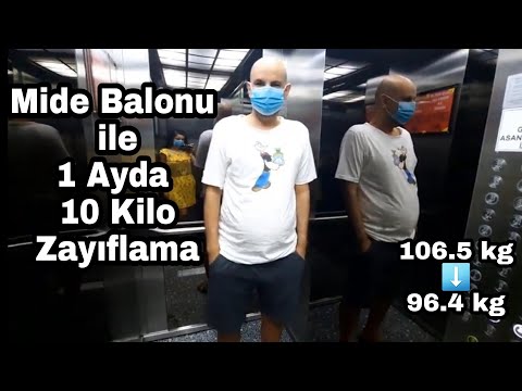 1 AYDA 10 KİLO NASIL GİTTİ ? Ameliyatsız Zayıflama | Mide Balonu Takılınca İlk Ay Yaşananlar