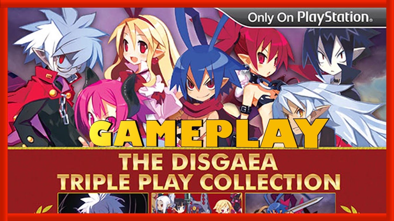 DISGAEA TRIPLE COLLECTION - GAMEPLAY / REVIEW - PS3 - YouTube
