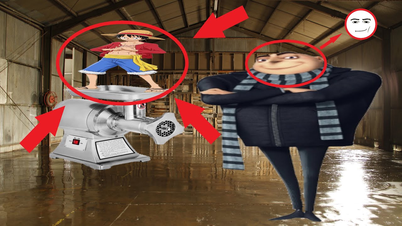 Luffy goes to Ohio and gets grinded into meat by Gru - YouTube