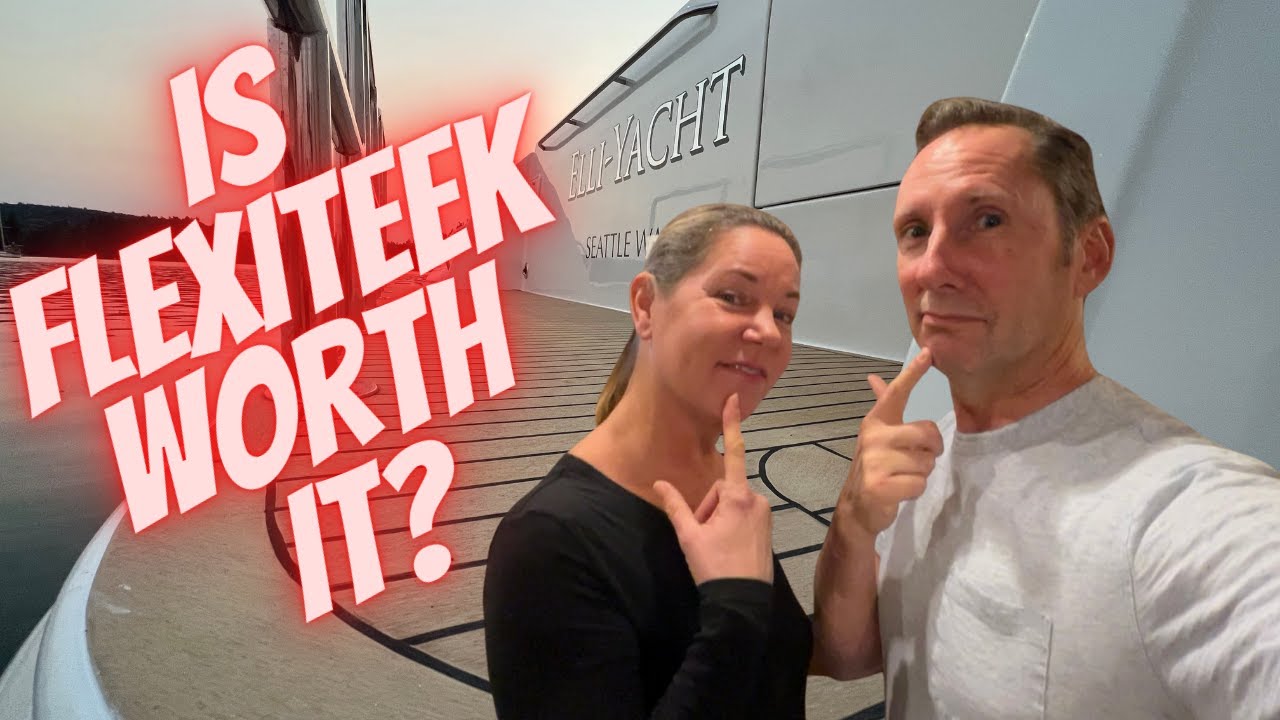 Flexiteek G2 synthetic decking Vs real teak. Full installation and ...