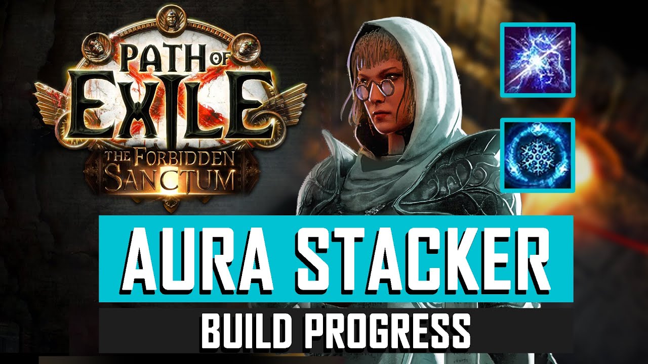 [POE 3.20] Second Build: CI Spark Aura Stacker Progress - YouTube