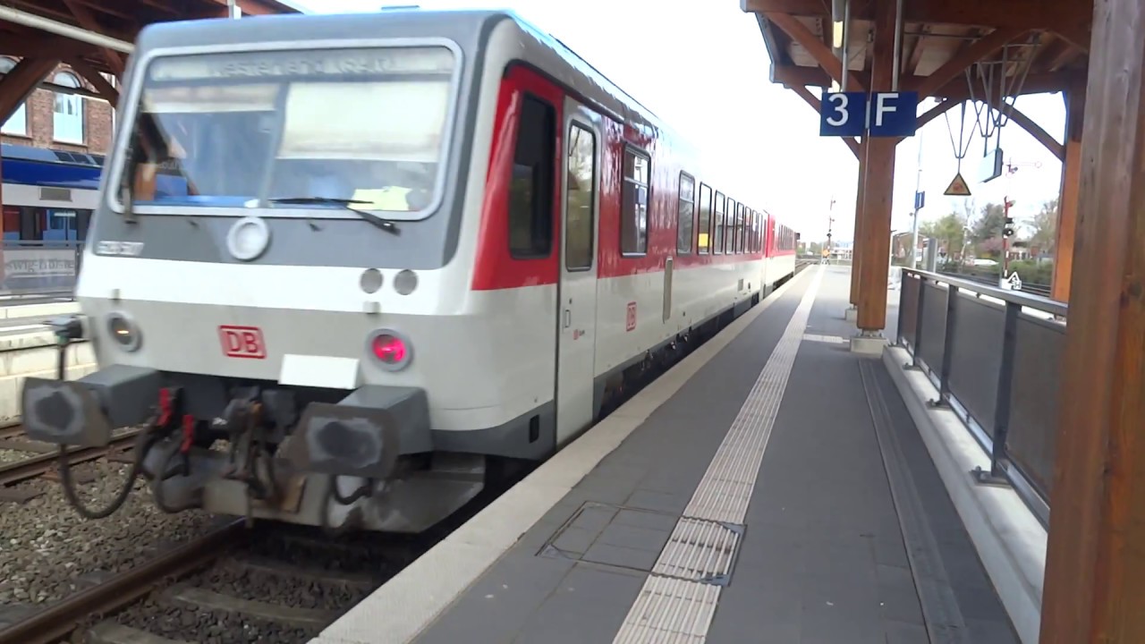 Abfahrt Sylt Shuttle Plus Direktzug nach Westerland in Niebüll - YouTube