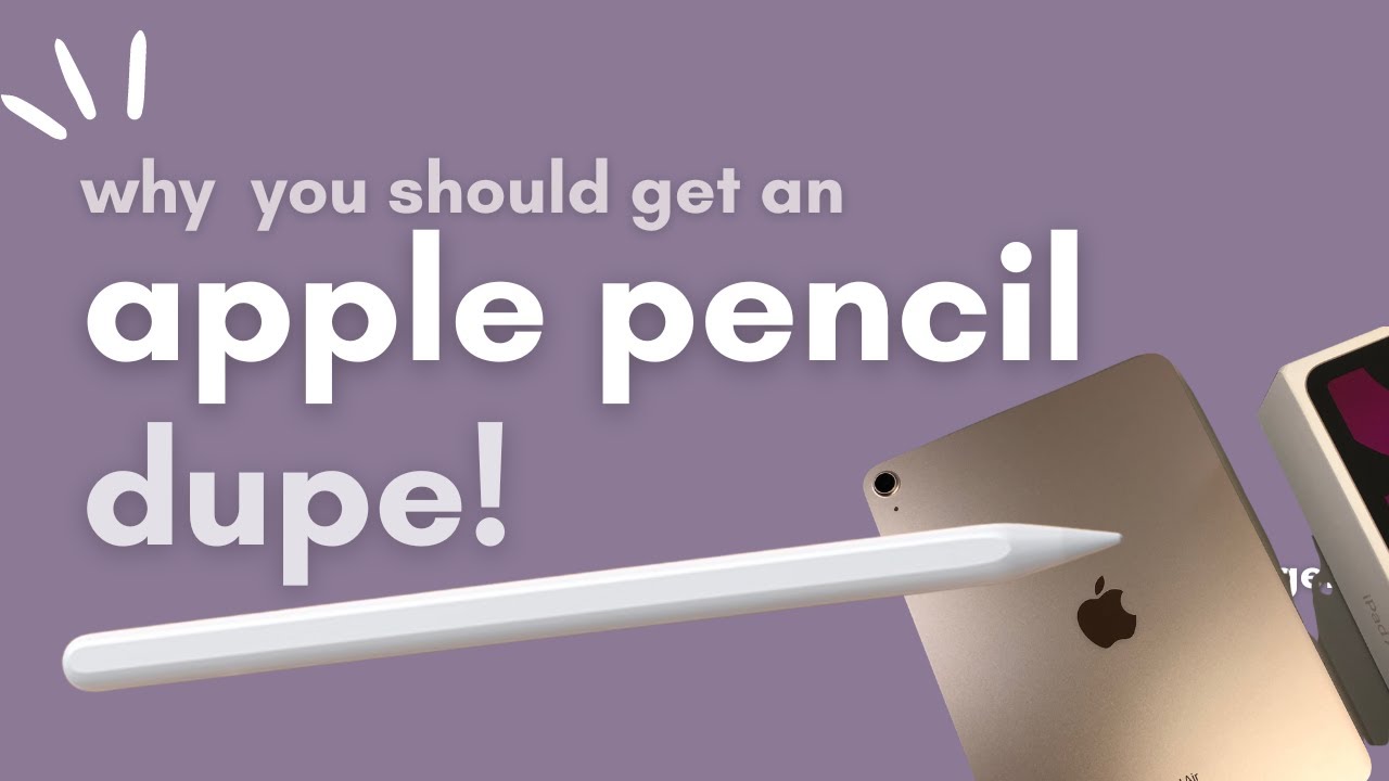️🍎 Can you use a FAKE APPLE PENCIL? Best Amazon apple pencil 2 ...