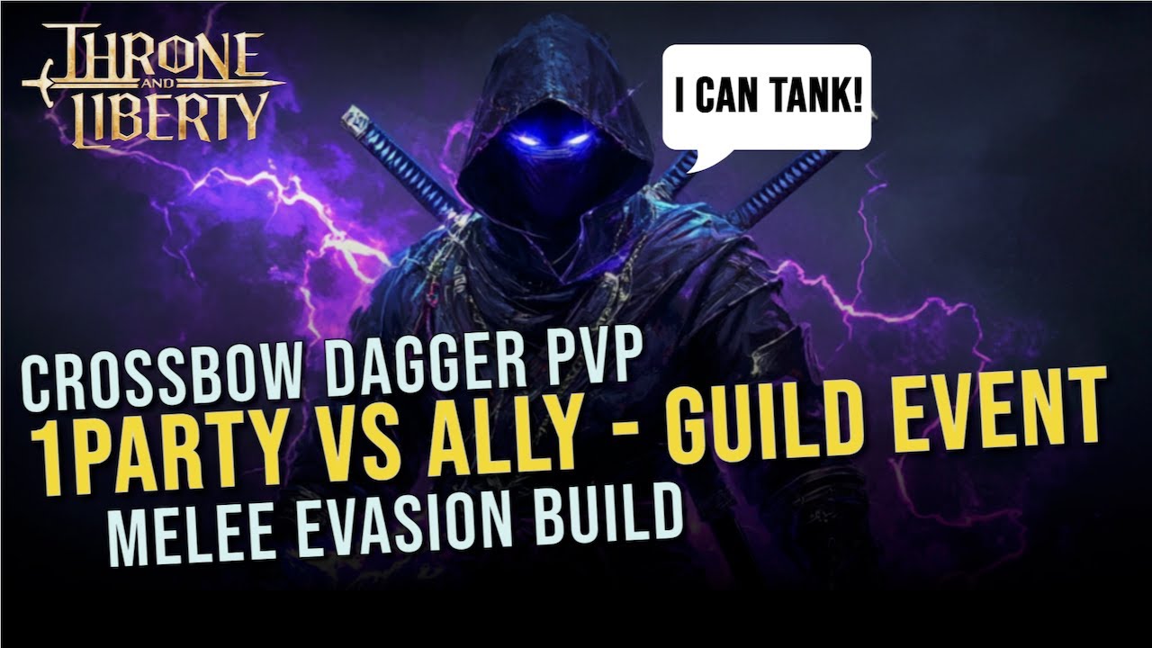 "We need tank for guild event!" Ok let me swap build XD - TnL Crossbow ...