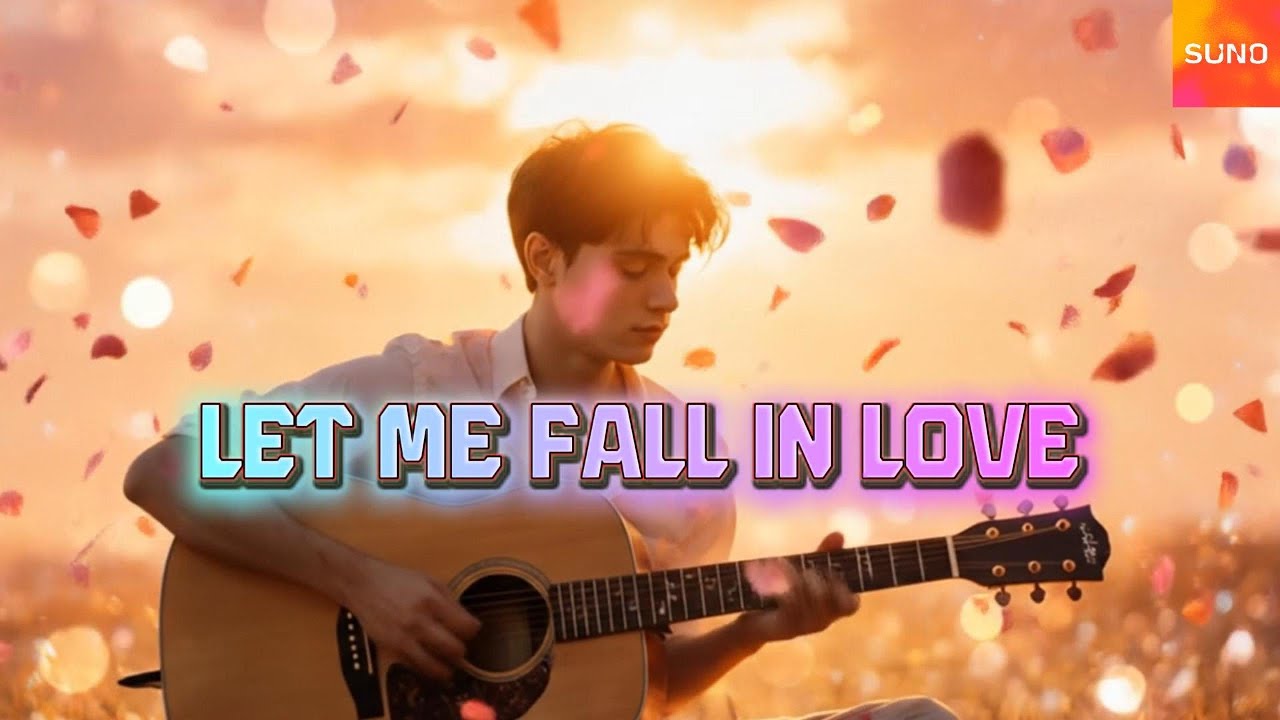 💖 Let Me Fall in Love | Romantic Acoustic Ballad - (SUNO AI) - YouTube