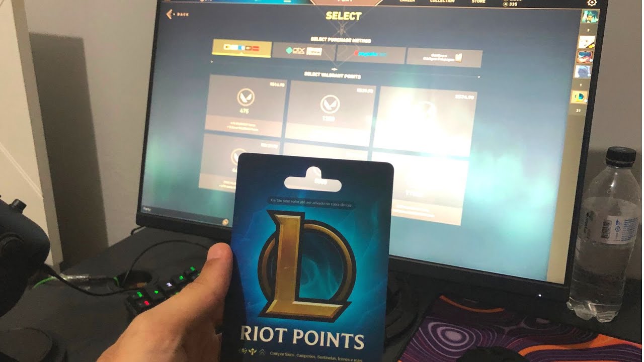 GIFT CARD RIOT GAMES (LOL) FUNCIONA NO VALORANT?? - YouTube
