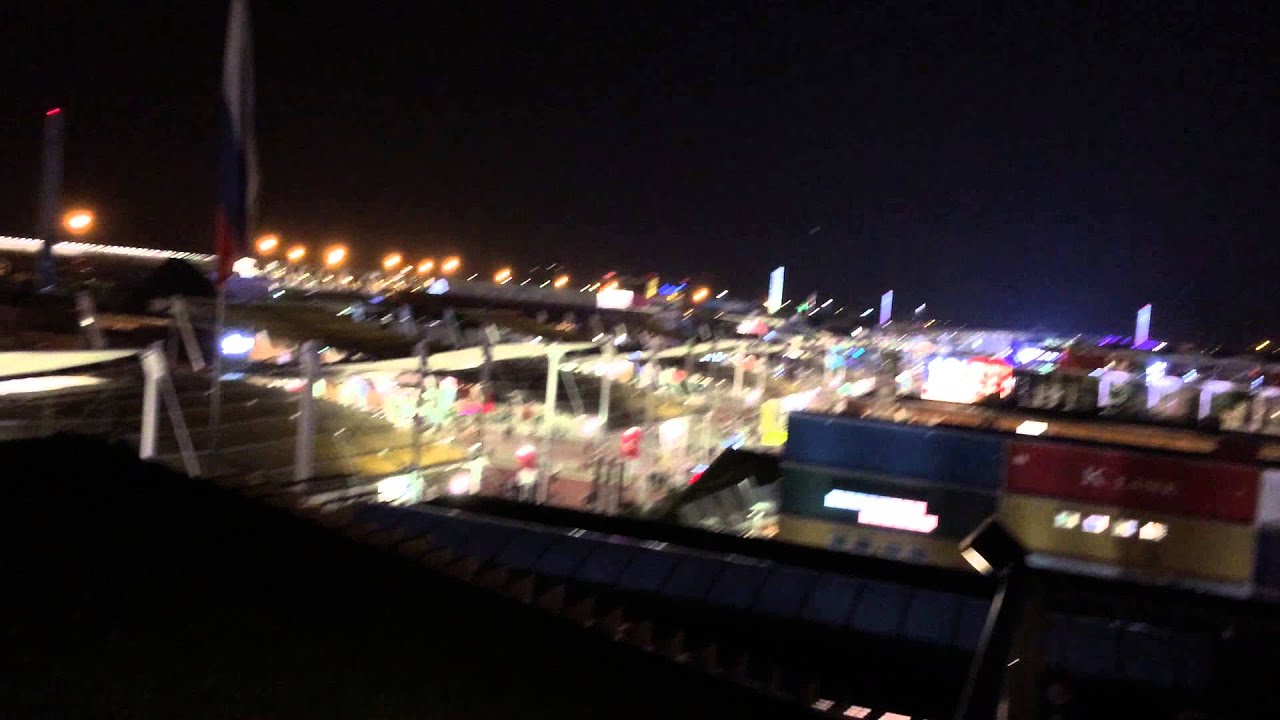 View of the expo 2015 area from the russian roof pavilion - YouTube