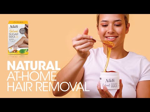 How to Use Nad’s Natural Sugar Wax | Step by Step Tutorial | Demo Video
