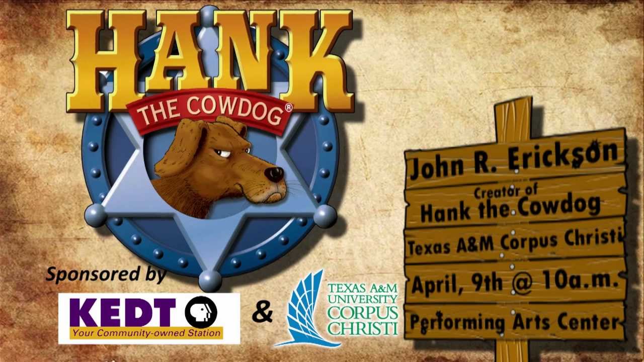 John R. Erickson, Author of 'Hank the Cowdog', Presenting Free Lecture ...
