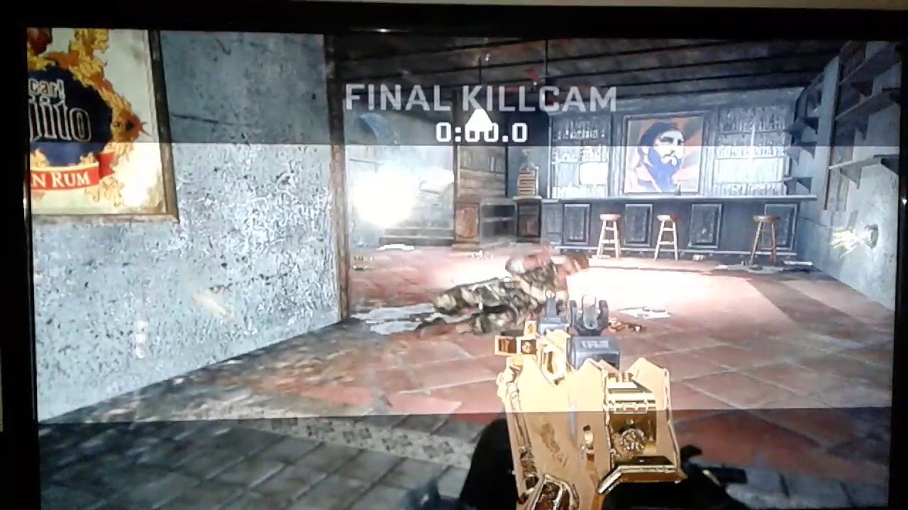 call of duty black ops final kill cam - YouTube