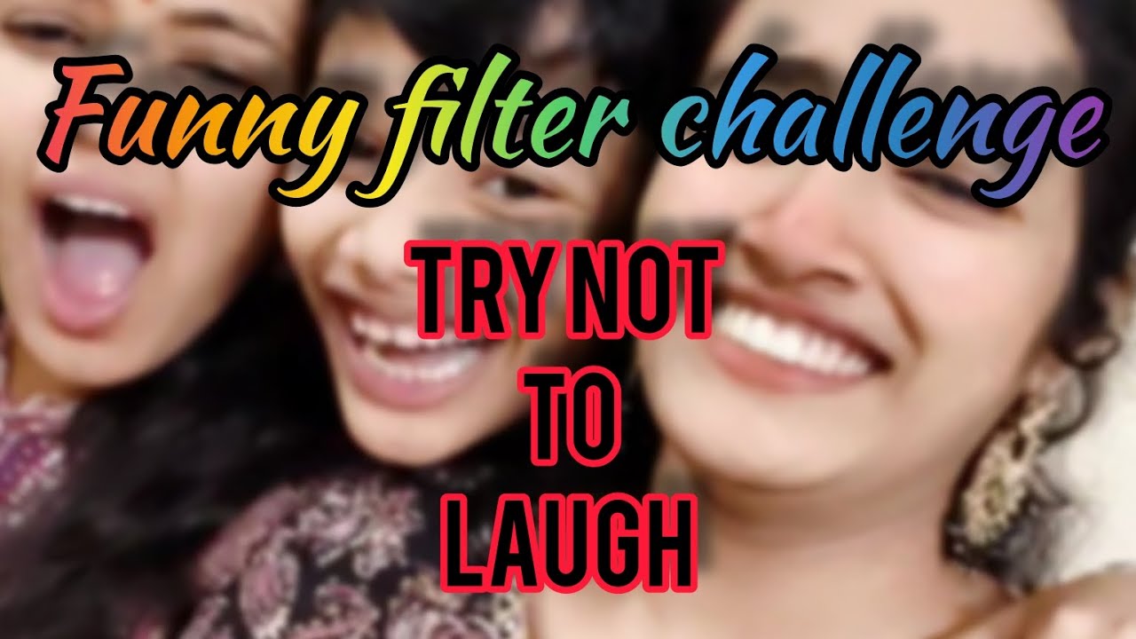 FUNNY FILTER Challenge🤣|PRIYANDHONEY|YOUTUBE#funny#challenge - YouTube