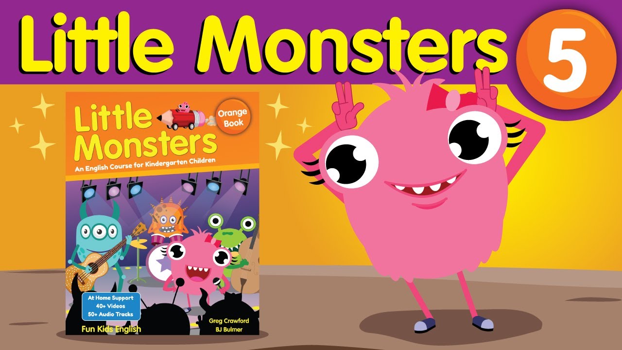 Little Monsters: Unit 5 Orange Book | Farm Animals English for Children ...