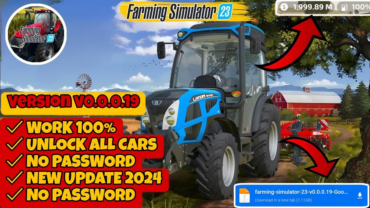 Farming Simulator 23 Mobile - game play | Learn agricultural life V0.0.0.19 offline Android iOS ...