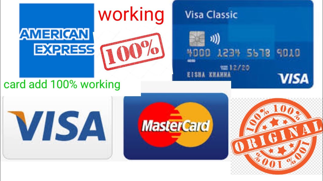 How to Visa card add amex card add - YouTube