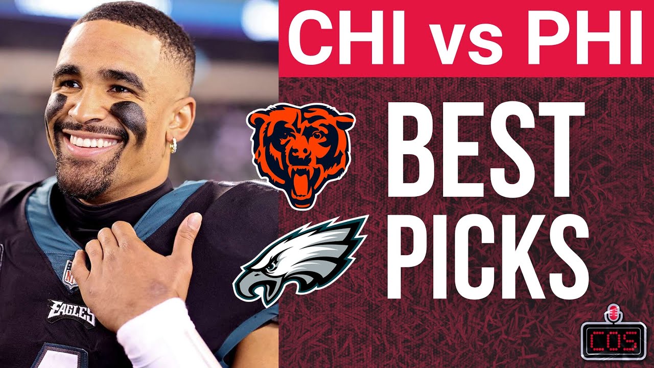 Chicago Bears vs Philadelphia Eagles Best Picks & Predictions - YouTube