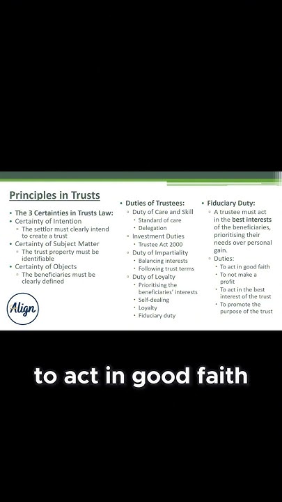 Explaining Fiduciary Duty: Trustee Responsibilities - YouTube