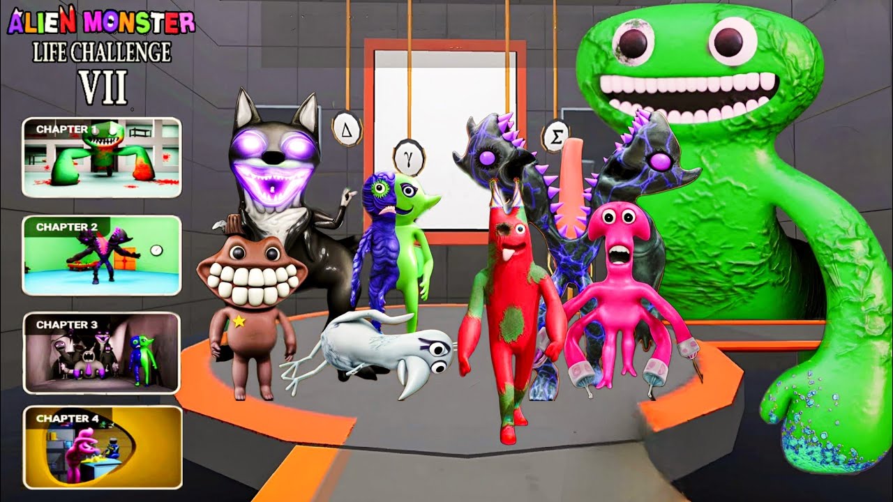Alien Monster Life Challenge 8 New Updated Version (Chapter 1, 2, 3,4 ...