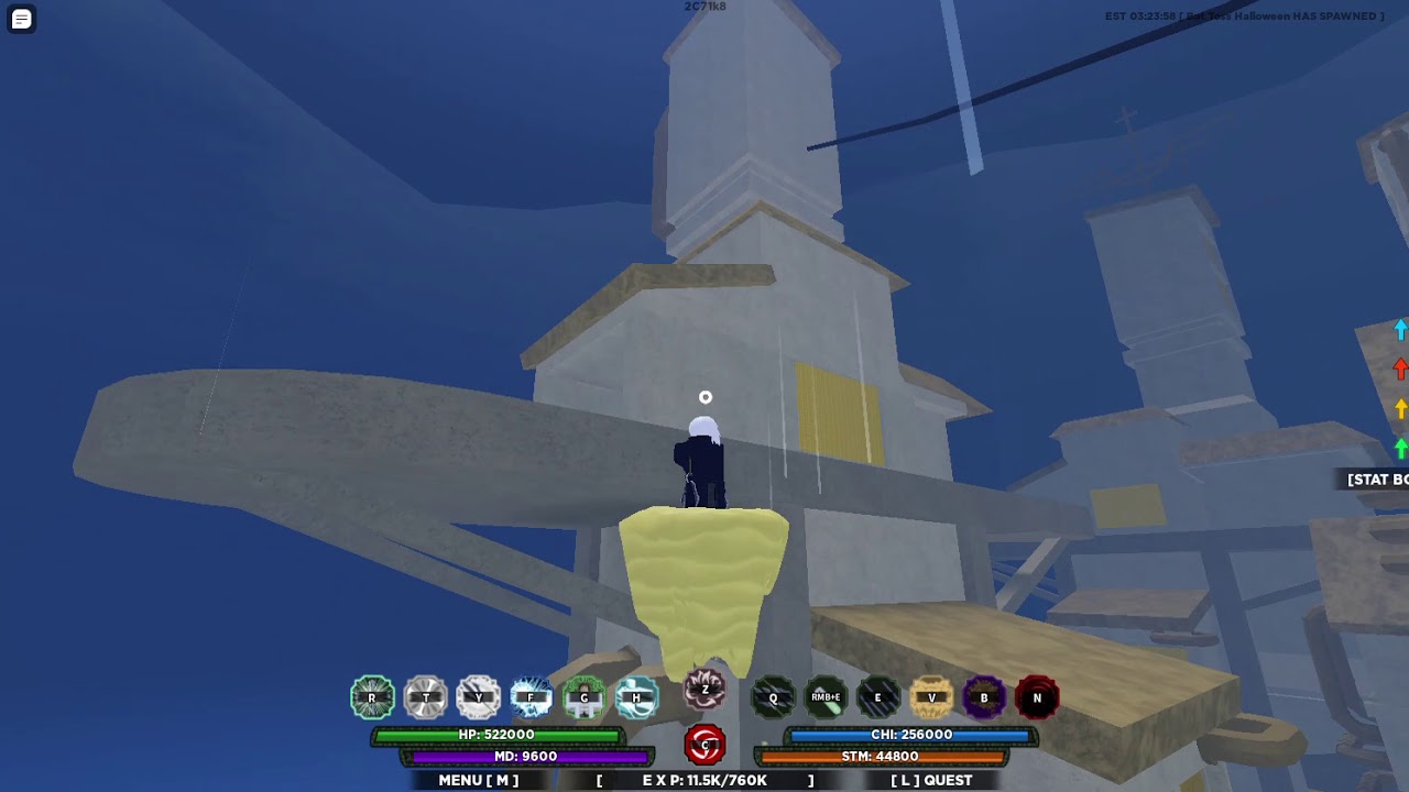 Shindo Life - Bat Toss Halloween spawn and Location - YouTube
